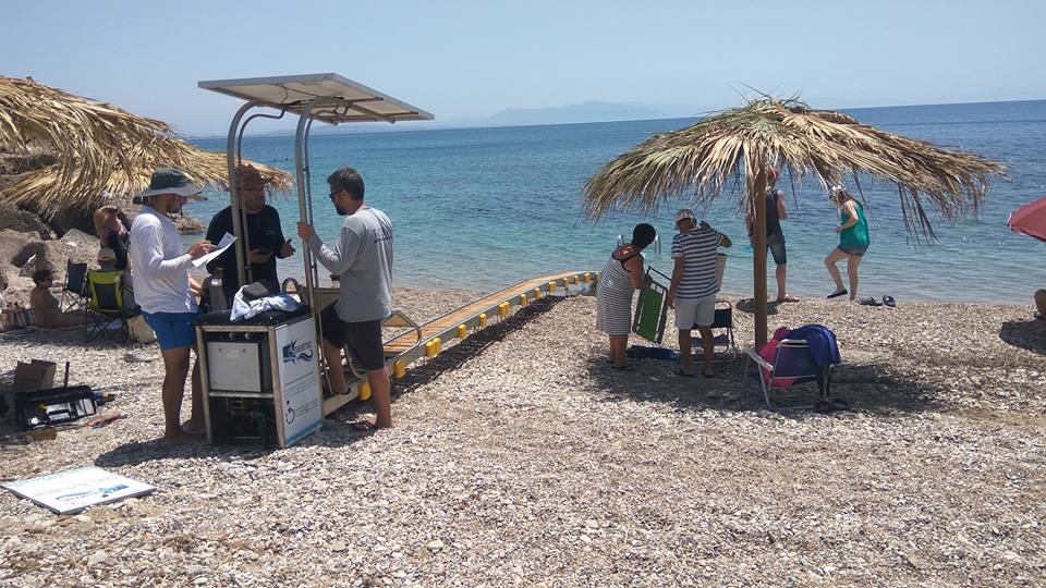 Ολοκληρώθηκε η εγκατάσταση του seatrack στο Κατάκολο