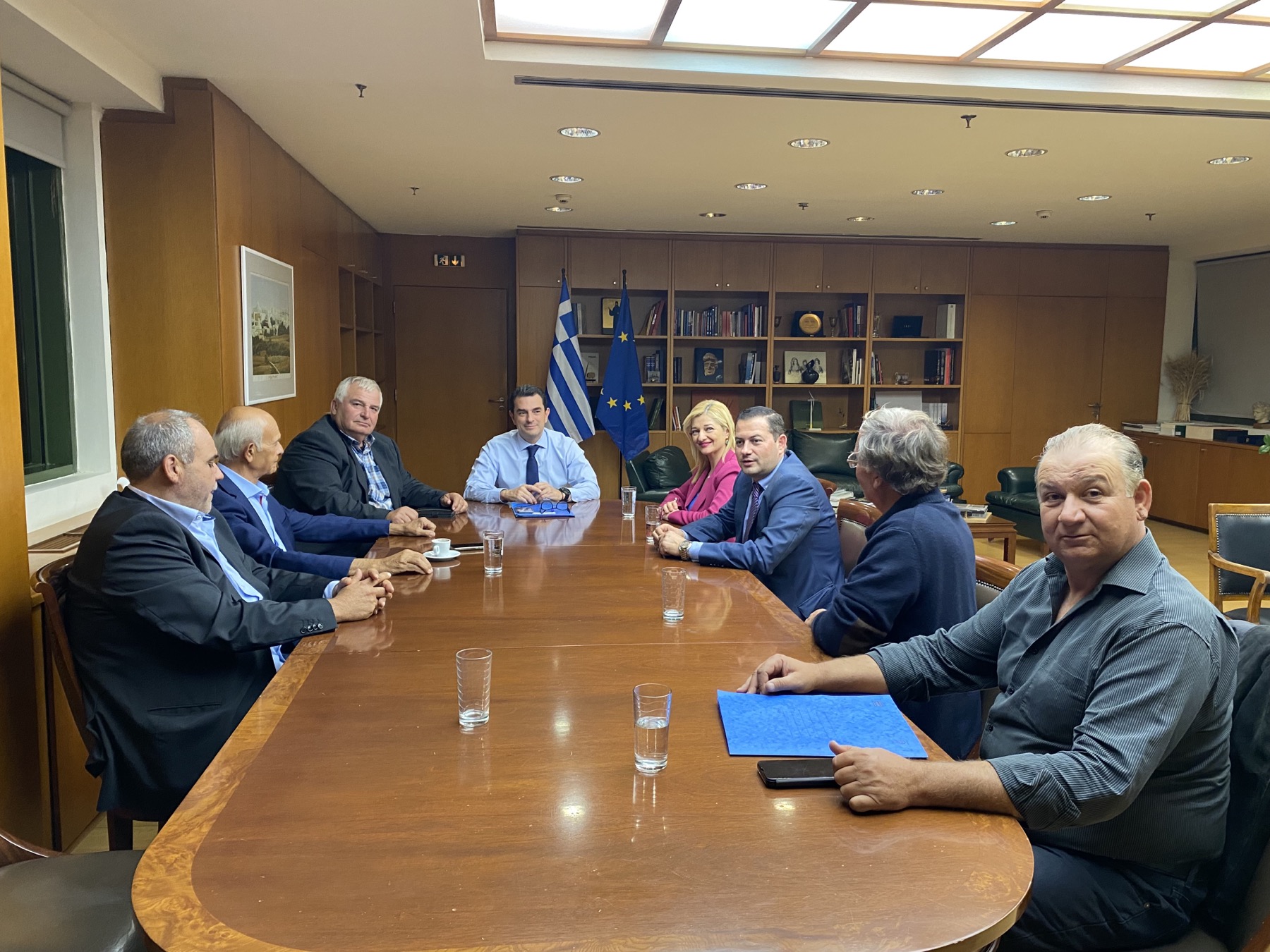 Αυγερινοπούλου: Σύσκεψη με Σκρέκα για ΤΟΕΒ Ηλείας Προτάσεις επίλυσης ...